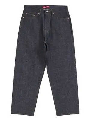 Supreme Rigid Baggy Selvedge Jean - Rigid Black | Editorialist